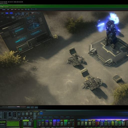 sc2 commanding center - AI Generated Artwork - NightCafe Creator