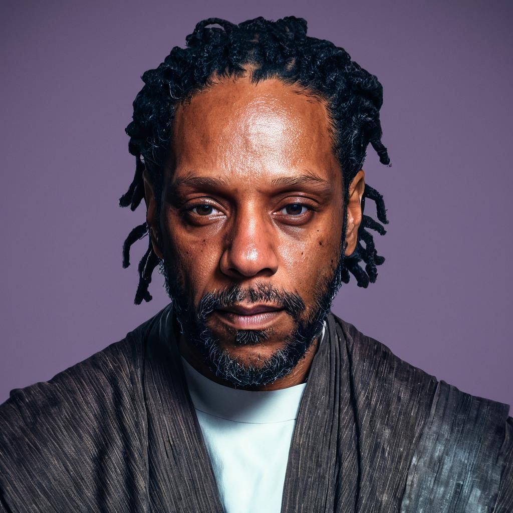 Head and shoulder portrait of Jedi Knight as a Jedi Knight. 8k ...