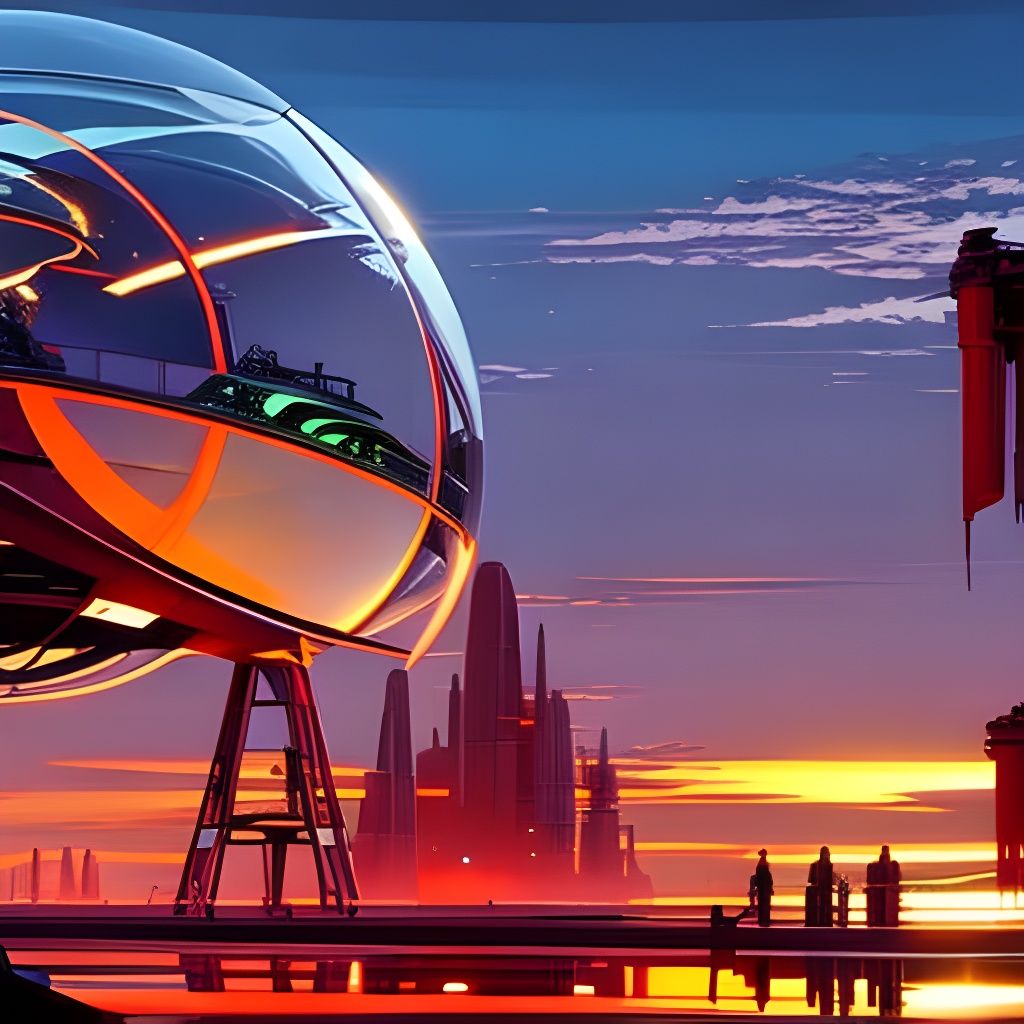 @Nick-Ahrens glass-domed SkyLab - AI Generated Artwork - NightCafe Creator