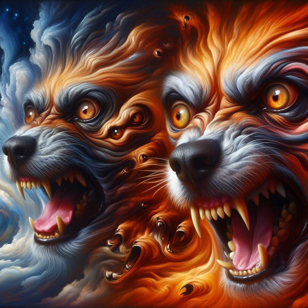 The Phobia Project : Cynophobia - AI Generated Artwork - NightCafe Creator