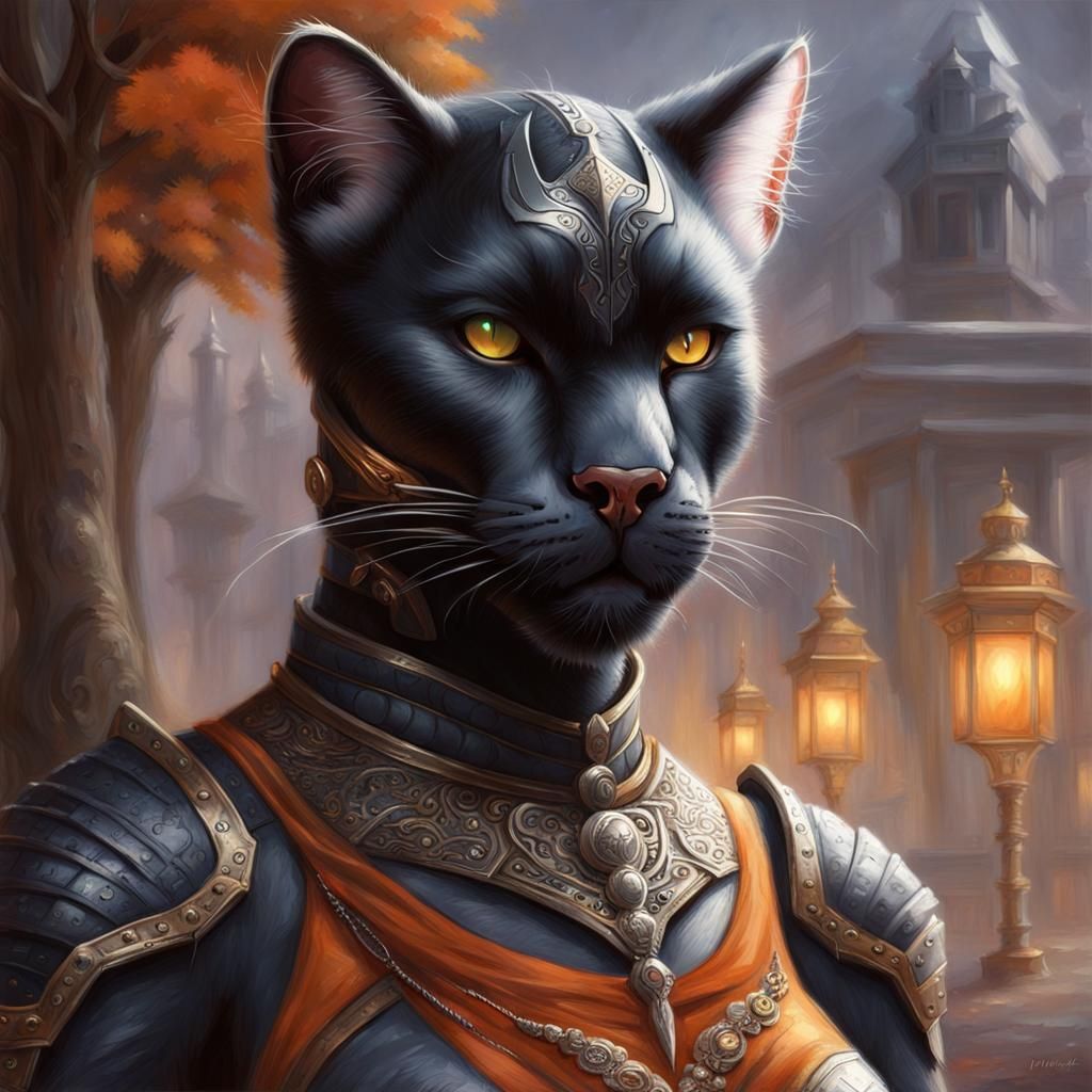 tabaxi fighter - AI Generated Artwork - NightCafe Creator