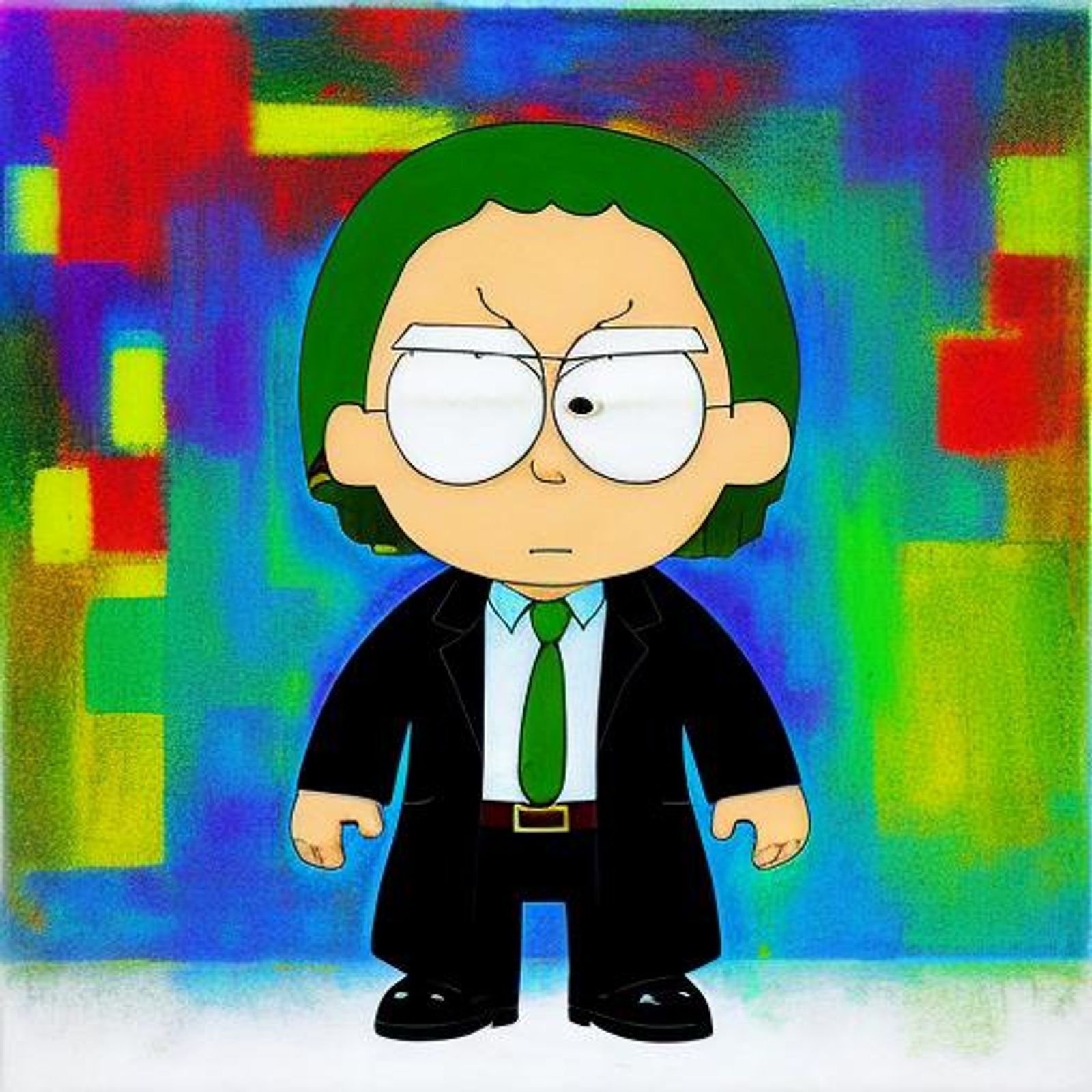 Stewie griffin in the matrix - AI Generated Artwork - NightCafe Creator