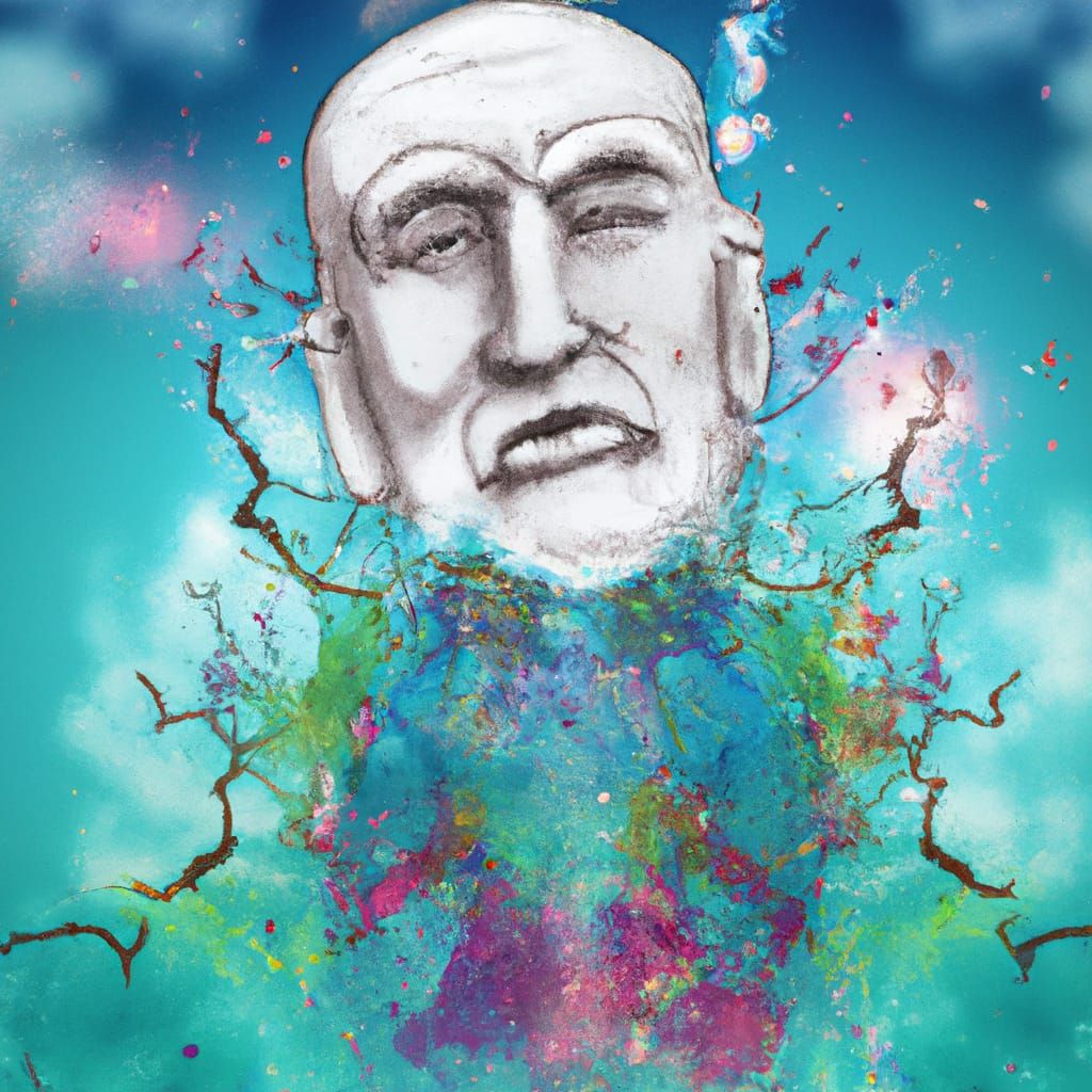 Apocalyptic Utopia Hyperrealistic Portrait in Spla... - AI Art