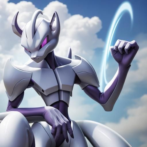 Mewtwo - AI Generated Artwork - NightCafe Creator
