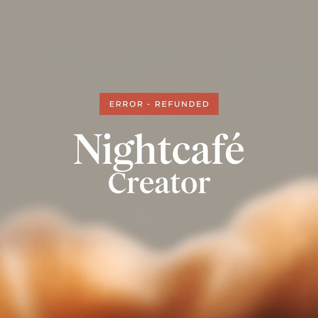 Alternate Error Screen - Elegant Error Screen in Soft Warm L...