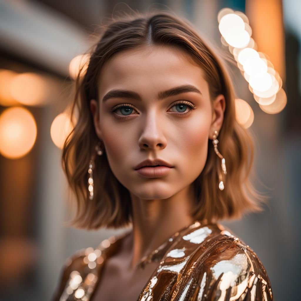 a commercial photo portrait of the young instagram model, sparklecore ...