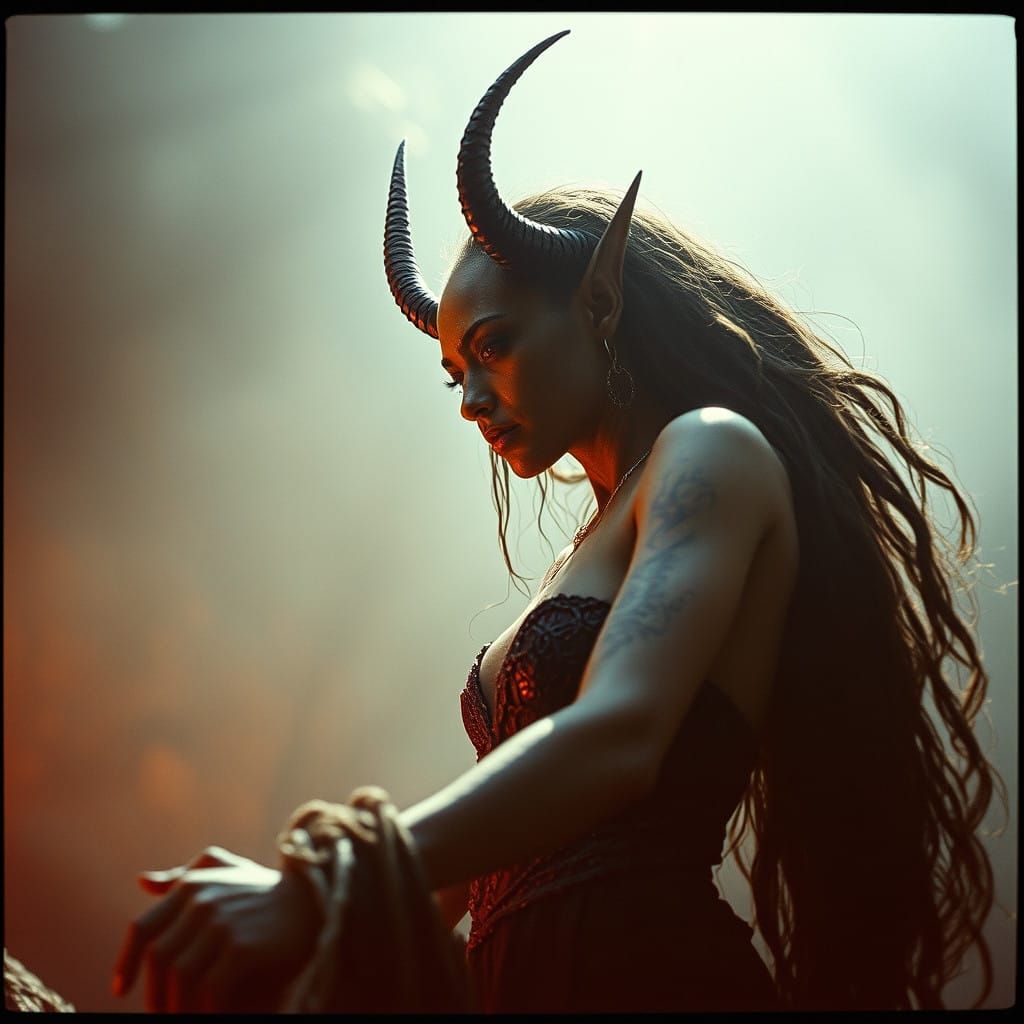 Half demon half goddess - Cinematic Half Demon Goddess