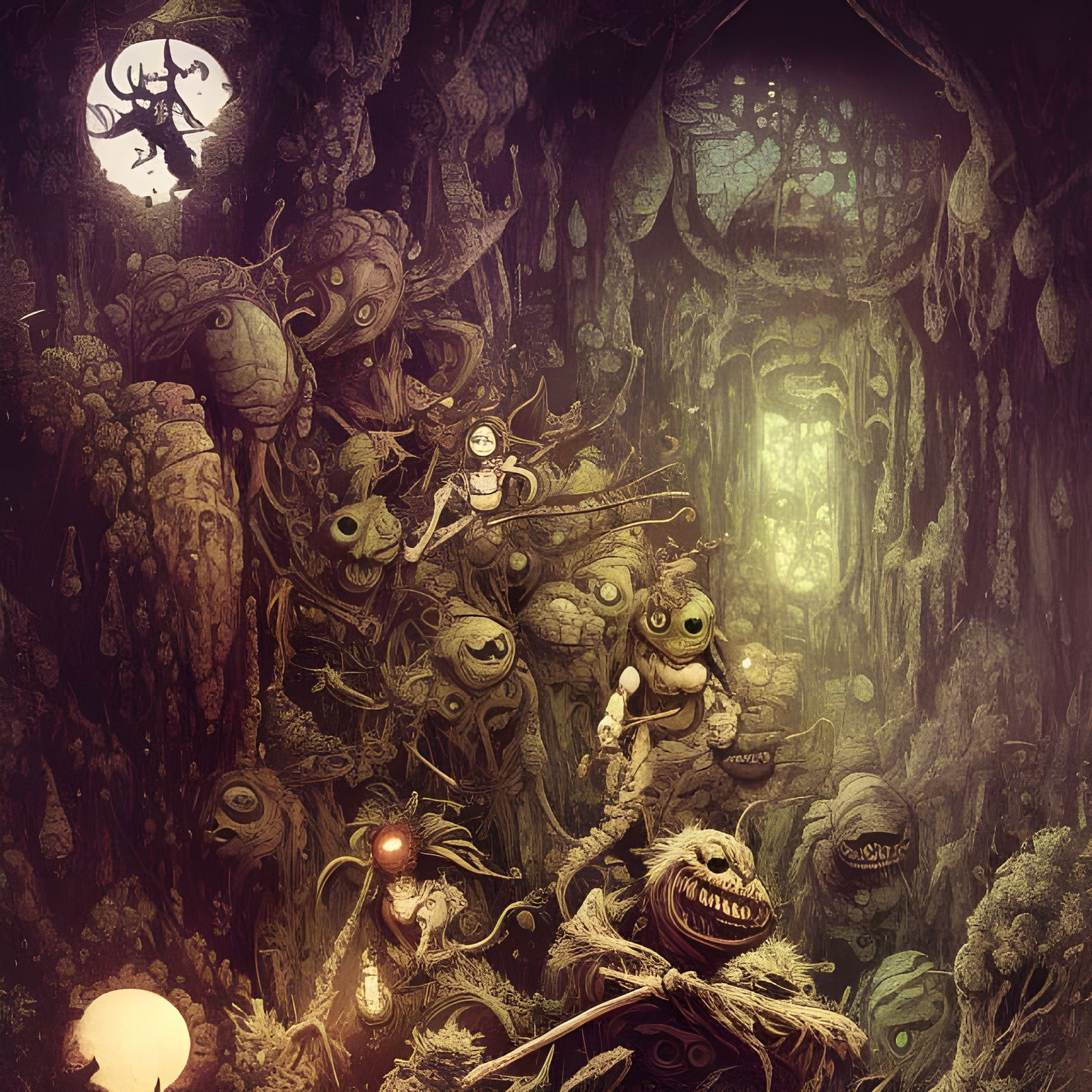 Creature Infested Abandoned Places - AI Generated Artwork - NightCafe ...