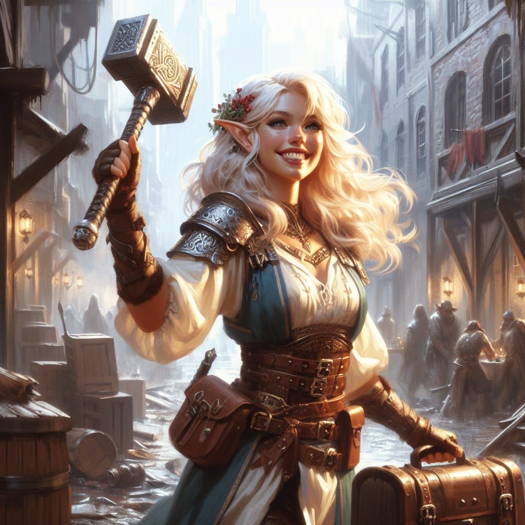 A Little Shopping Spree - AI Generated Artwork - NightCafe Creator