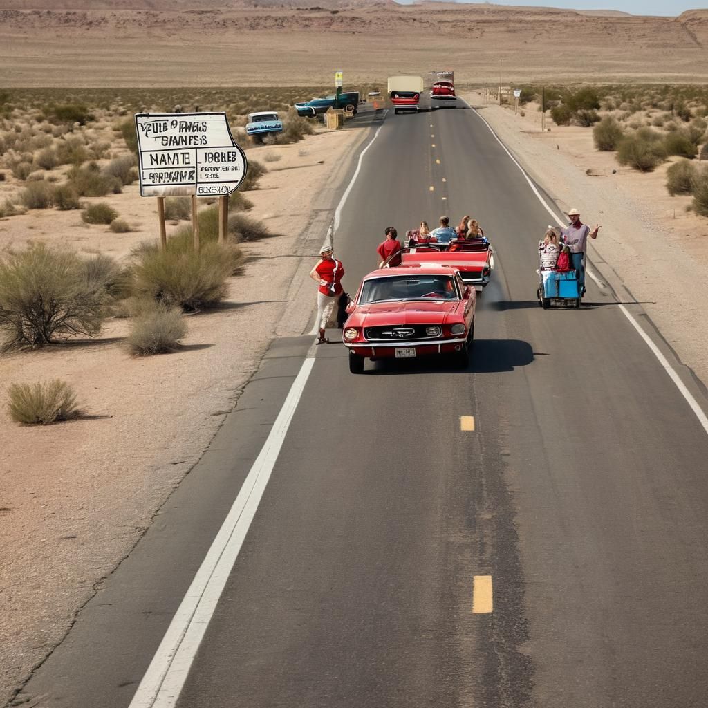 Family Road Trip - AI Generated Artwork - NightCafe Creator