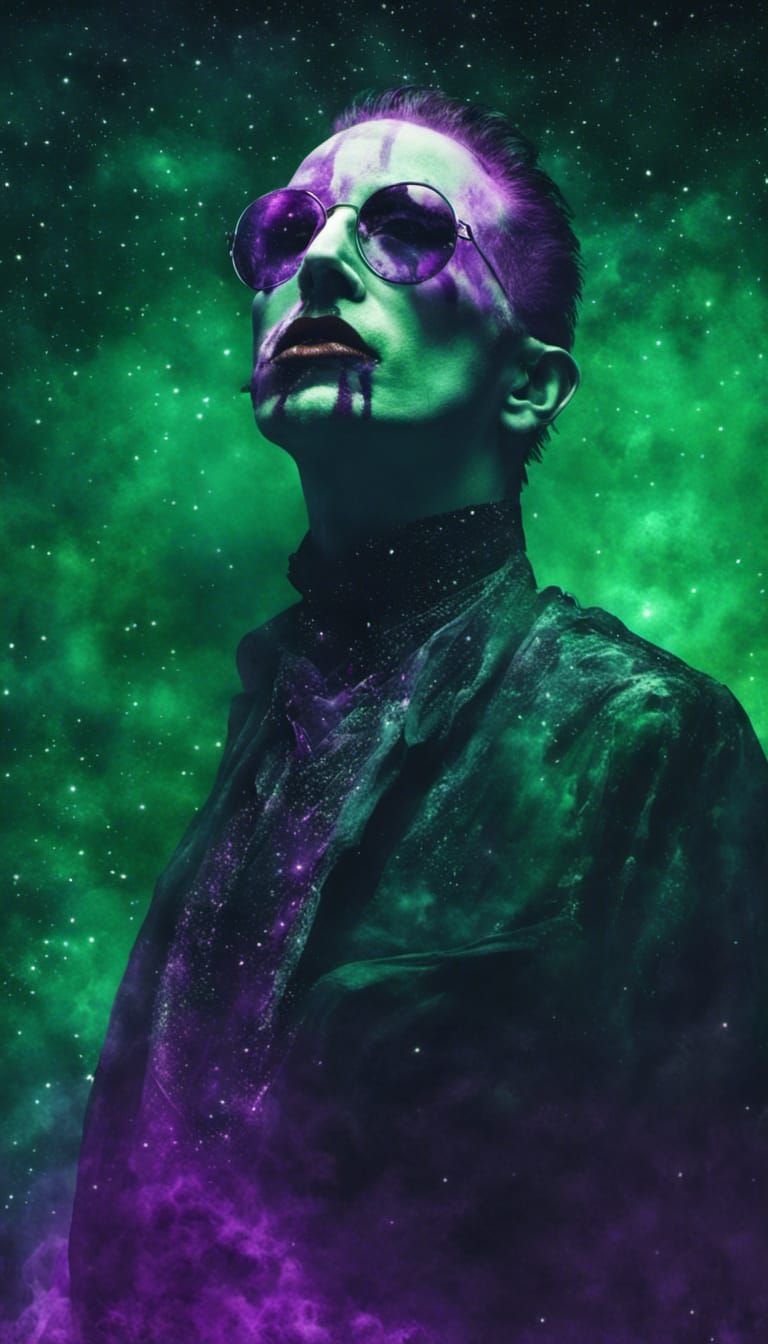 Photograph Portrait fierce Astral Marilyn_Manson: Sinister Gothic ...