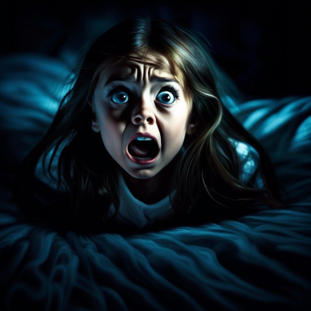 Night Fear - AI Generated Artwork - NightCafe Creator