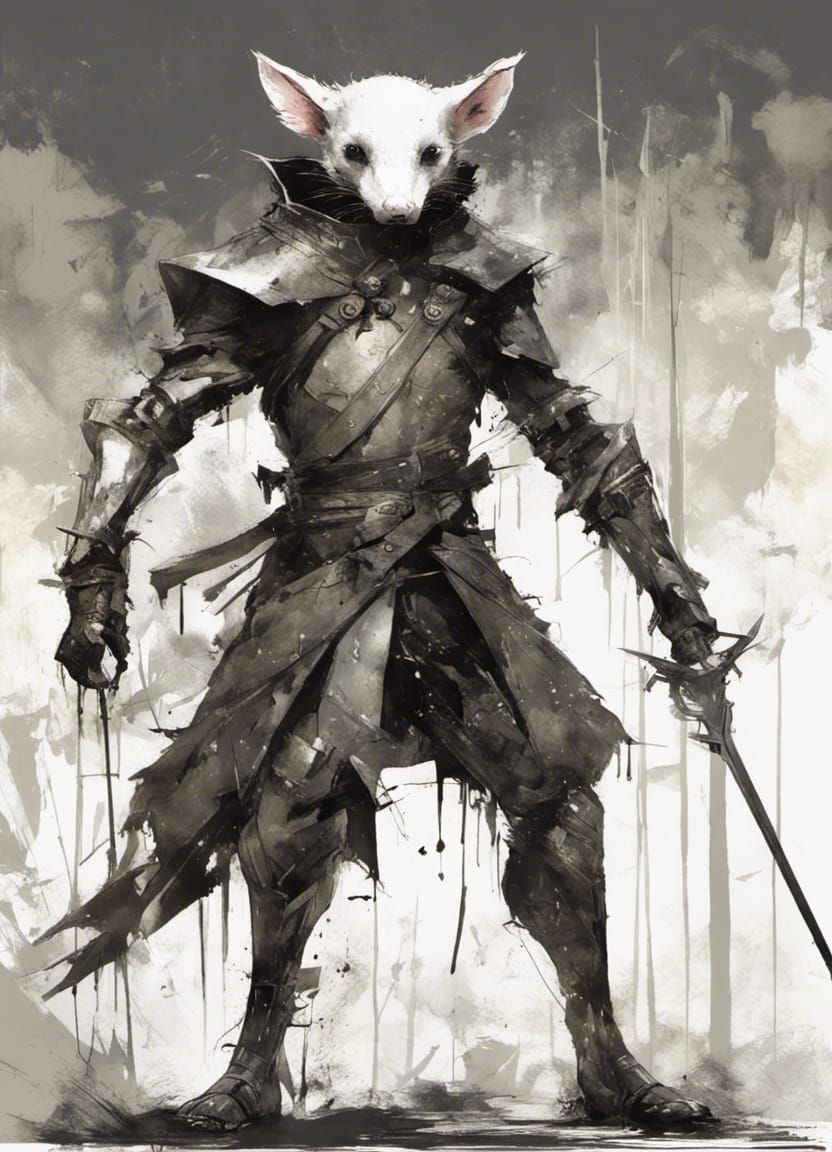 Possum Knight - AI Generated Artwork - NightCafe Creator