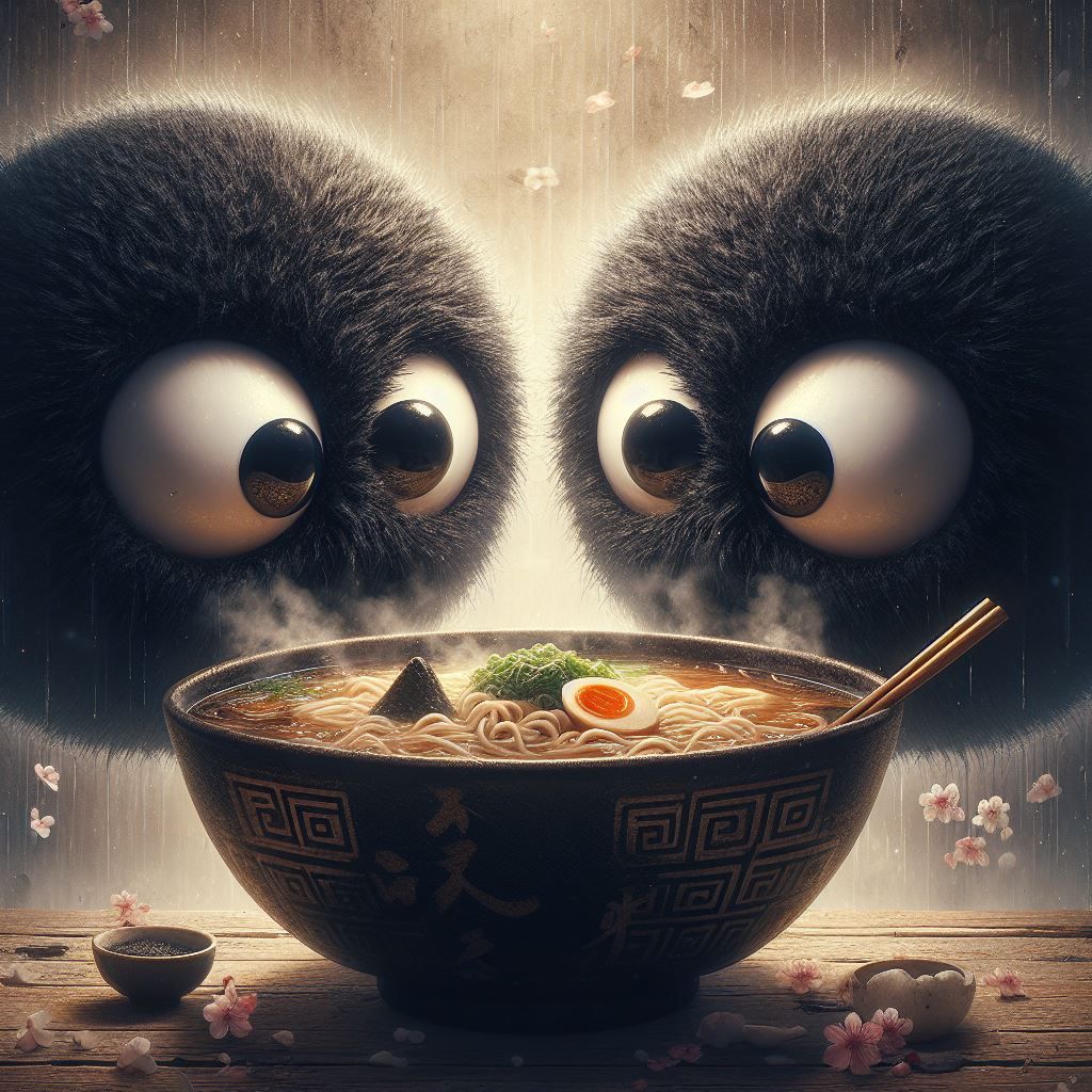Ramen Tatsuya master! Soot sprites 12 - nom nom - AI Generated Artwork ...
