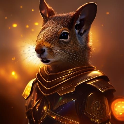 squirrel warrior - AI Generated Artwork - NightCafe Creator