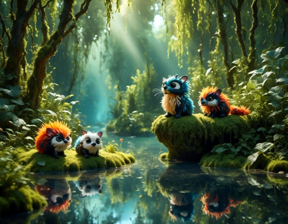 Creatures - AI Generated Artwork - NightCafe Creator