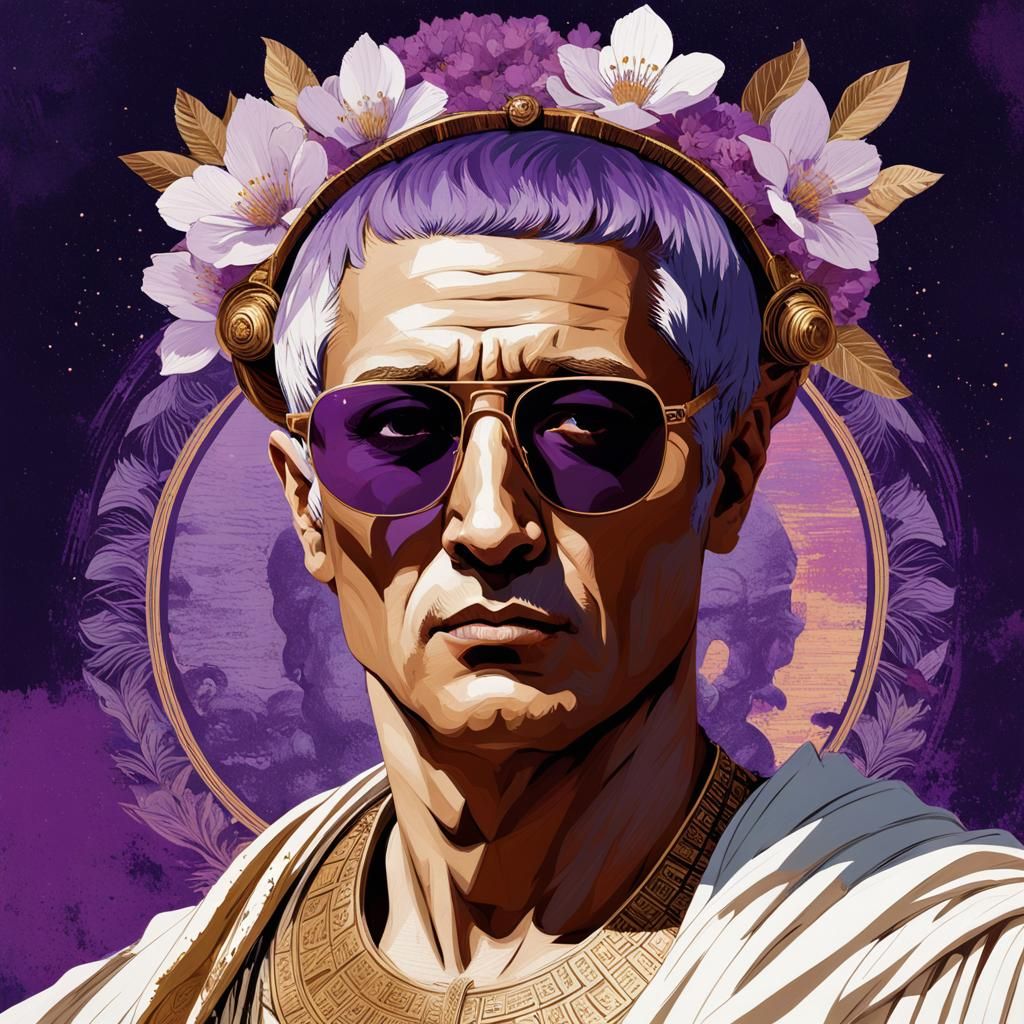 Julius Caesar in a new look - AI Generated Artwork - NightCafe Creator