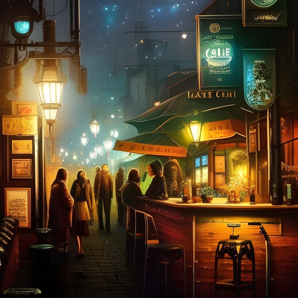 Chill Bar - AI Generated Artwork - NightCafe Creator