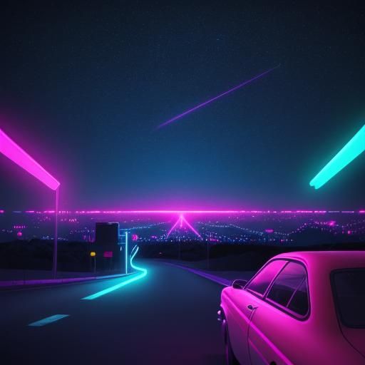 night sky - AI Generated Artwork - NightCafe Creator