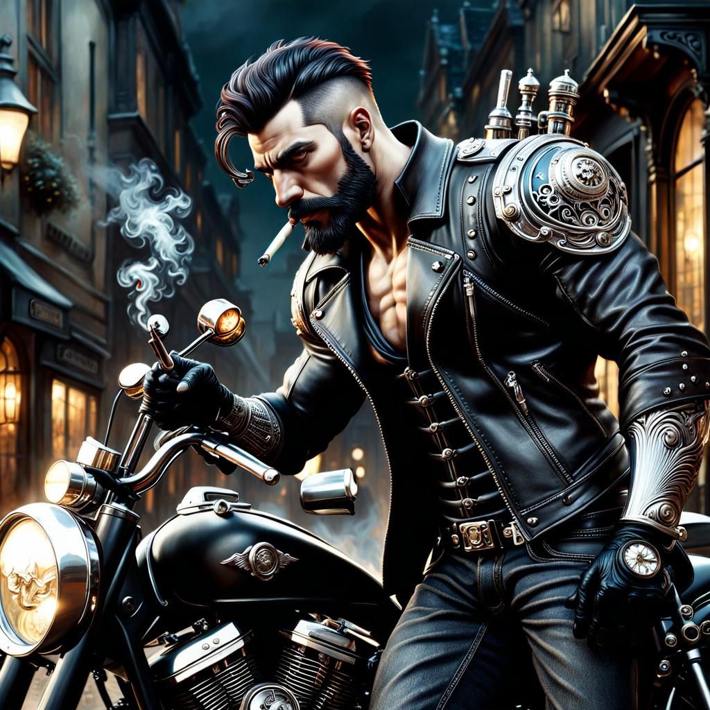 Mystery Rider - AI Generated Artwork - NightCafe Creator