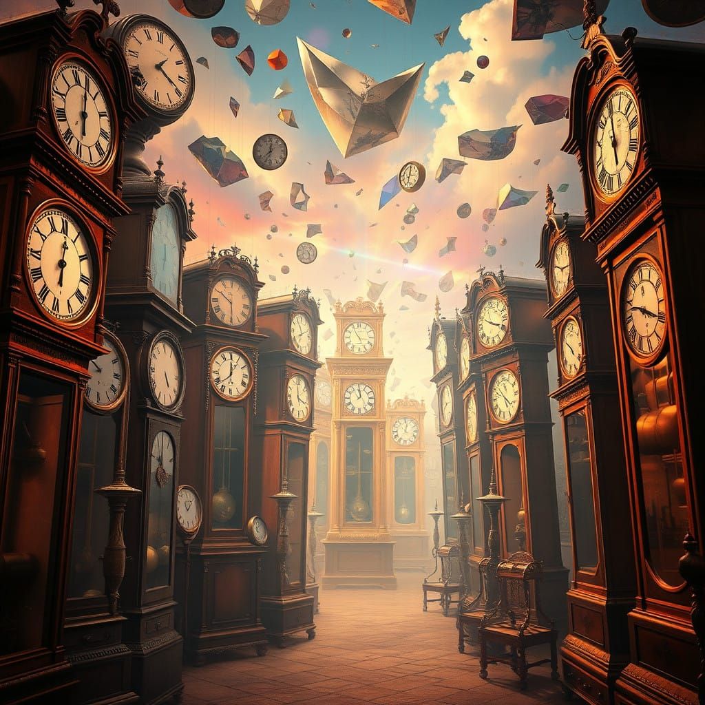 Curious clocks.Grandfather clocks. Big, small, we have them all. ⏰️⏳️🕰🕔