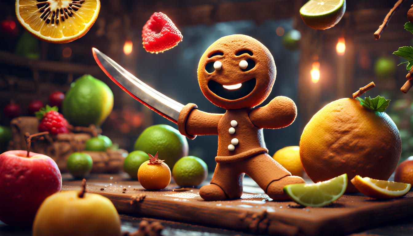 Fruit Ninja - AI Generated Artwork - NightCafe Creator