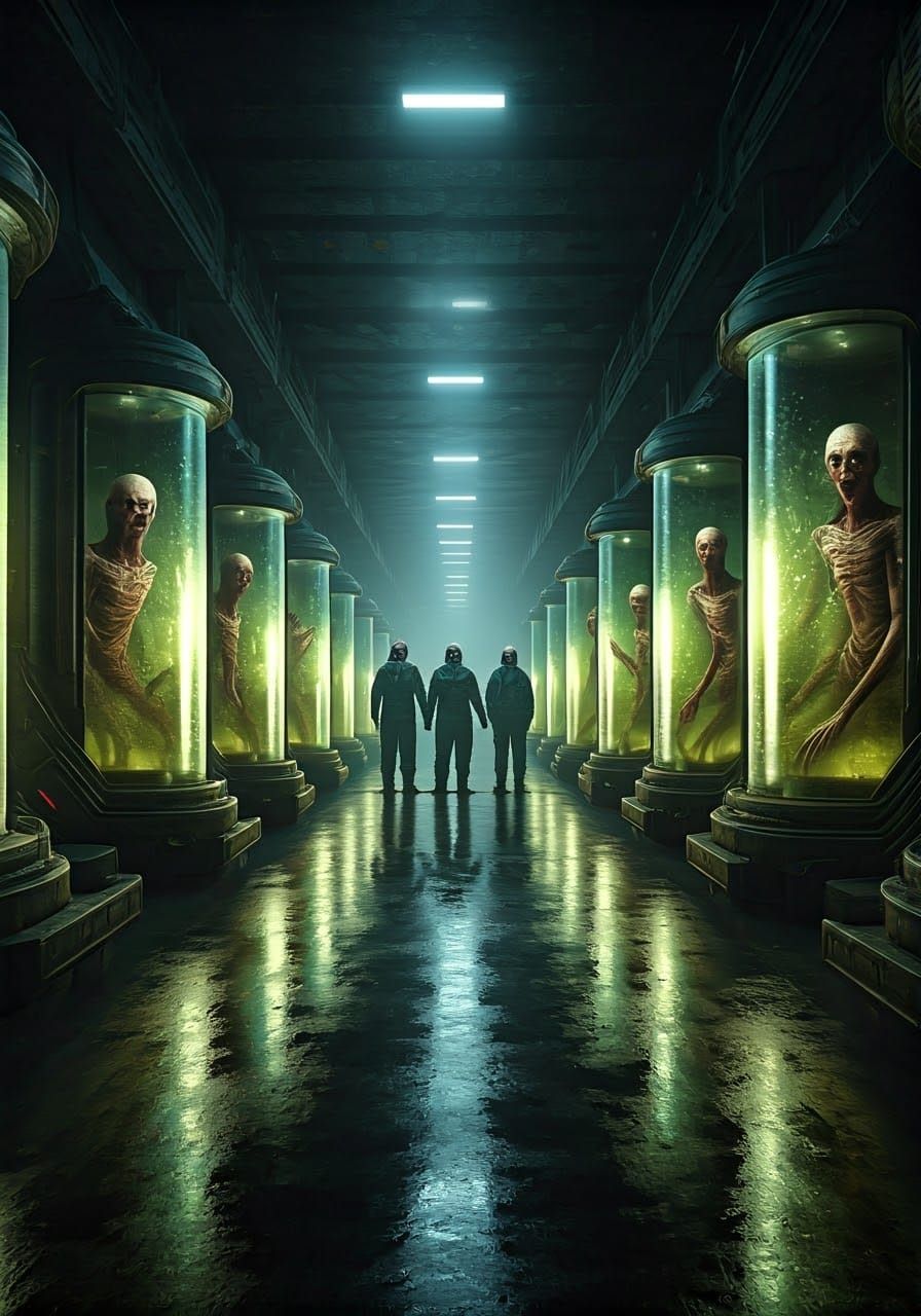 Bio-Containment Creatures in Cryostasis