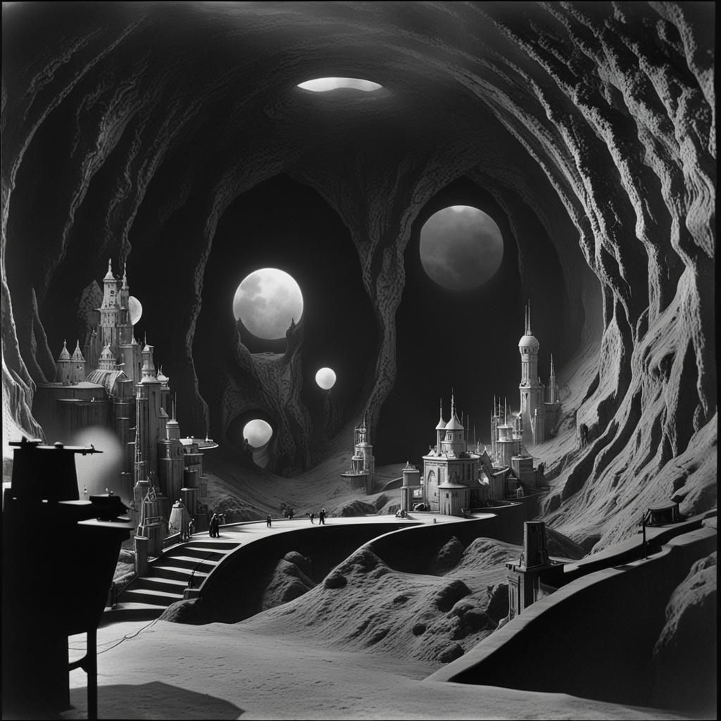 The lost films of Georges Méliès - AI Generated Artwork - NightCafe Creator