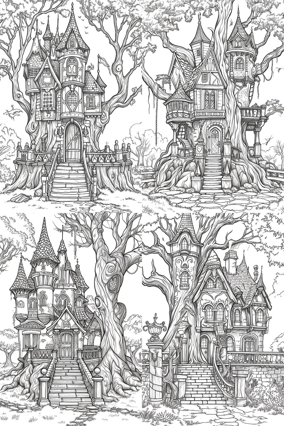 How to Draw Coloring Pages, Make Your Own Coloring Book - AI Generated ...