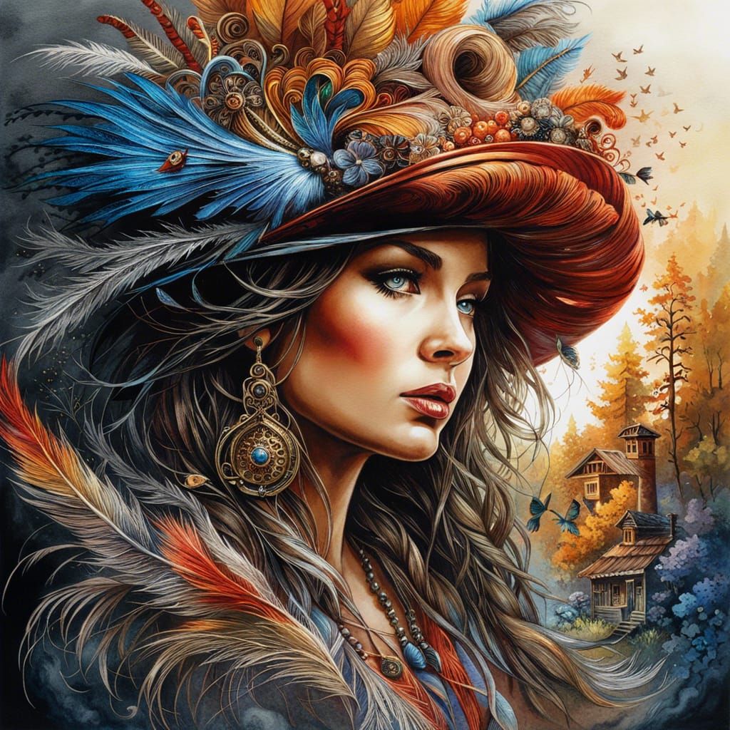 Exquisite Gypsy - AI Generated Artwork - NightCafe Creator