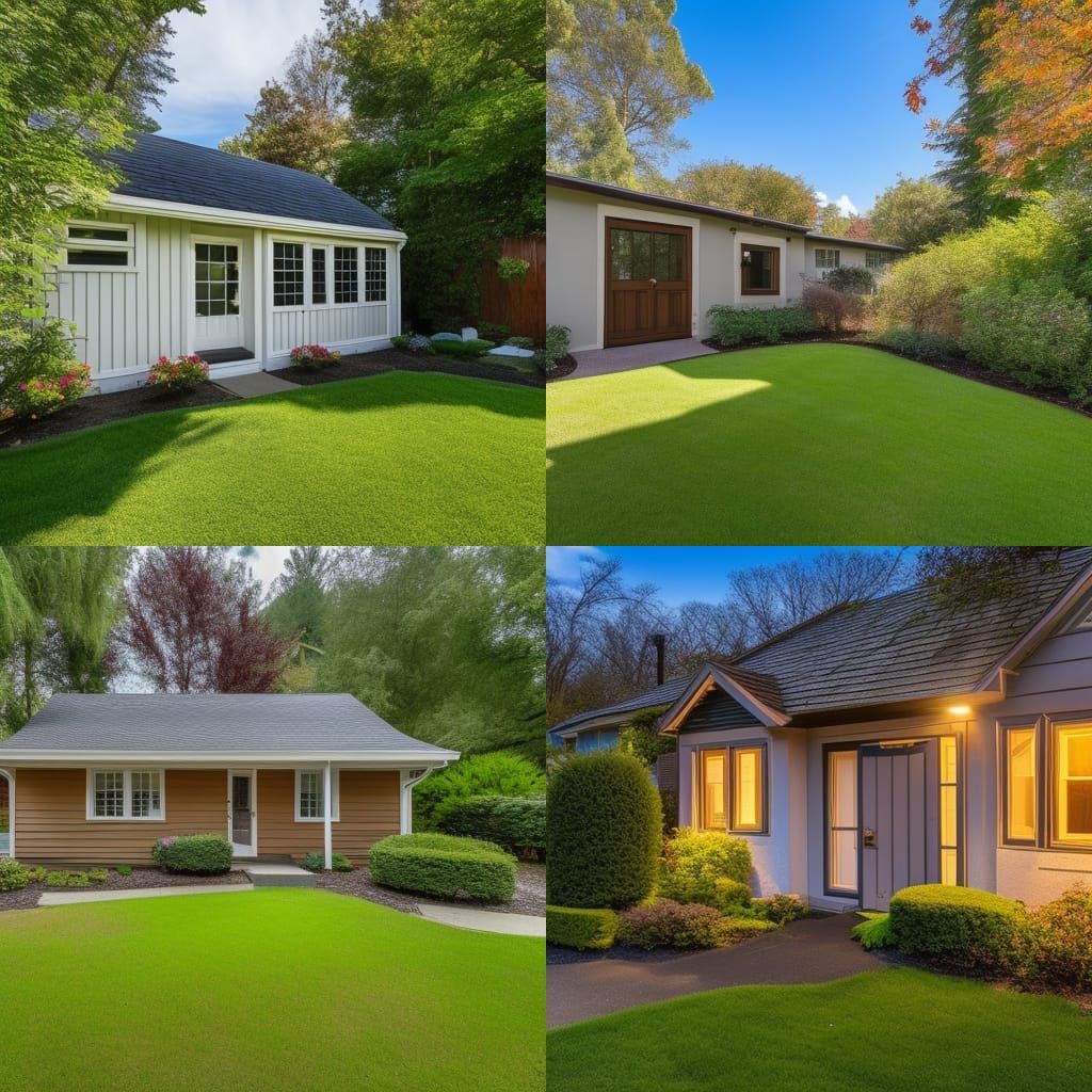 Pixie mansion real-estate listing with a *wooden sign in the yard that ...