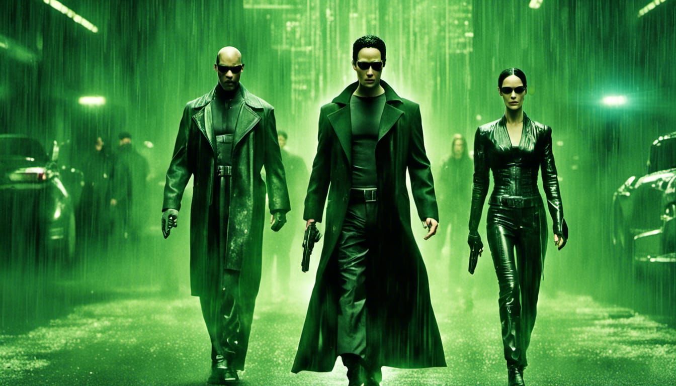 The Matrix Trio - AI Generated Artwork - NightCafe Creator