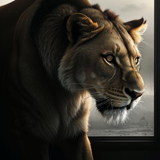 Lioness - AI Generated Artwork - NightCafe Creator