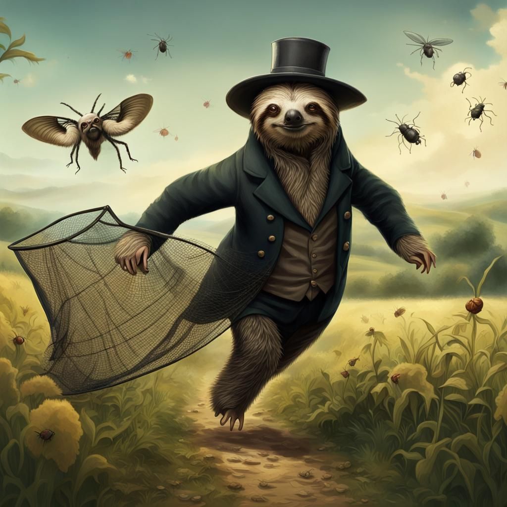 Jean-Slothri Fabre, famous entomologist - AI Generated Artwork ...