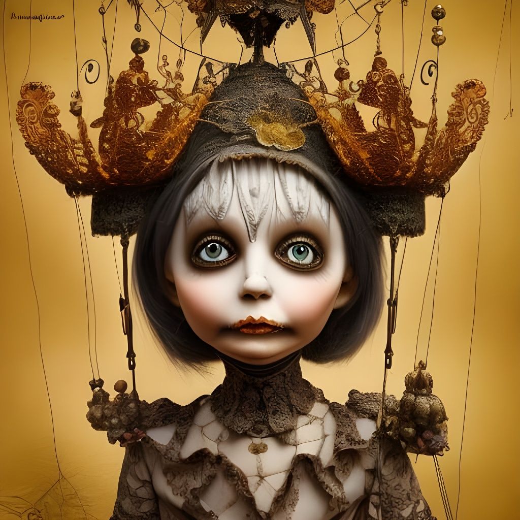 The Pouty Puppet - AI Generated Artwork - NightCafe Creator