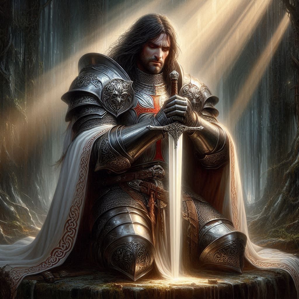 Holy Knight II - AI Generated Artwork - NightCafe Creator