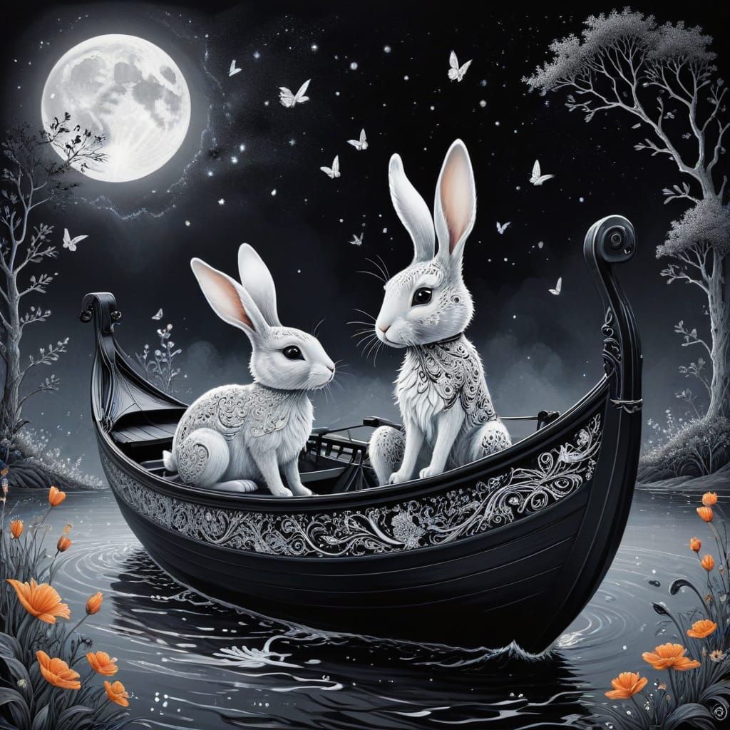 Two rabbits - Two rabbits