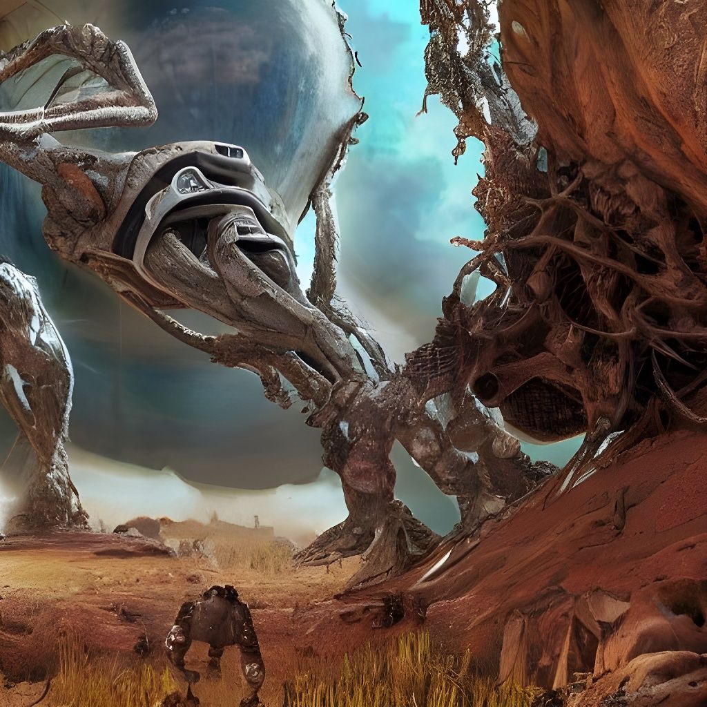 Alien Worlds XIII - AI Generated Artwork - NightCafe Creator