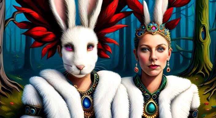 The Rabbit - AI Generated Artwork - NightCafe Creator