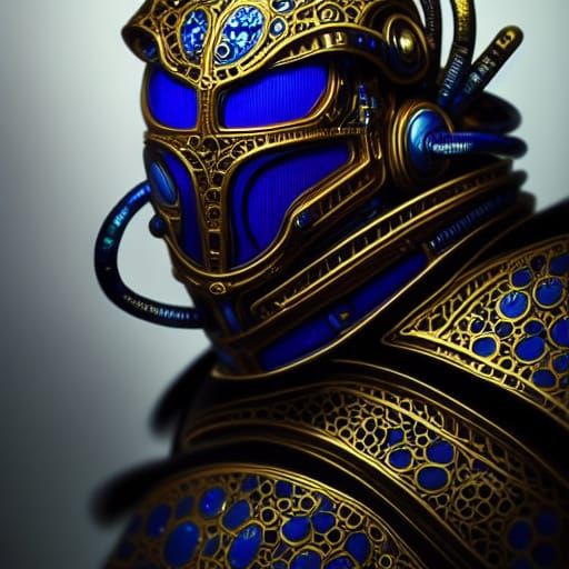 Cyber Alien armour - AI Generated Artwork - NightCafe Creator