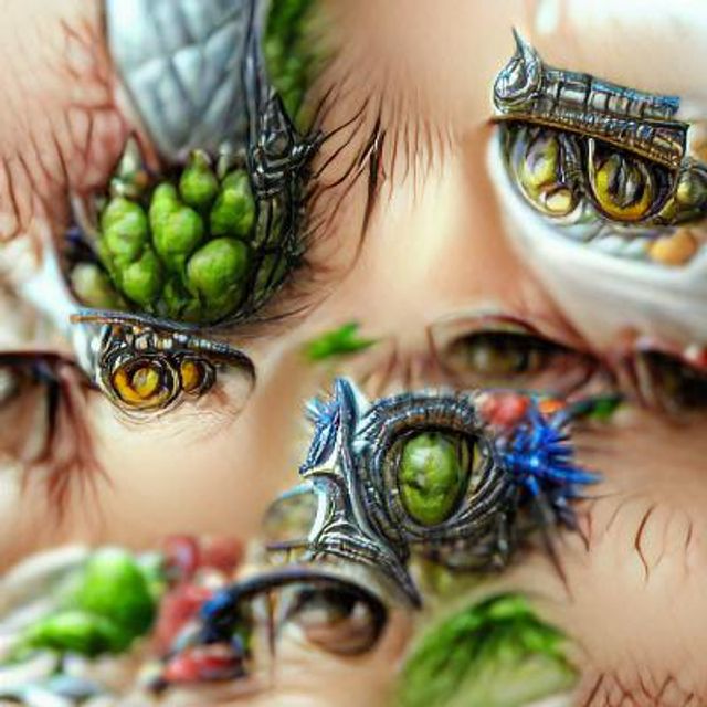 A many-eyed monster. Argos Panoptes