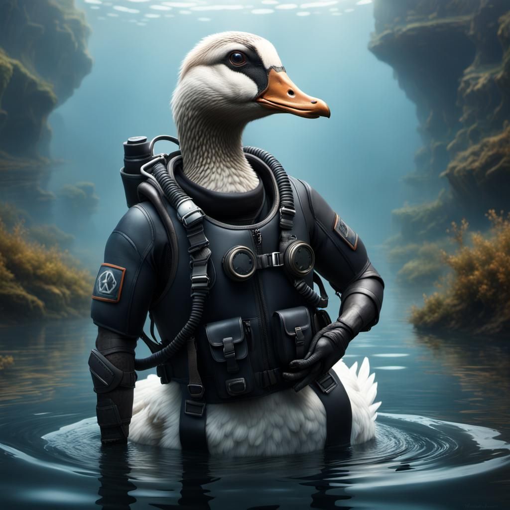 All Goosed Up - AI Generated Artwork - NightCafe Creator