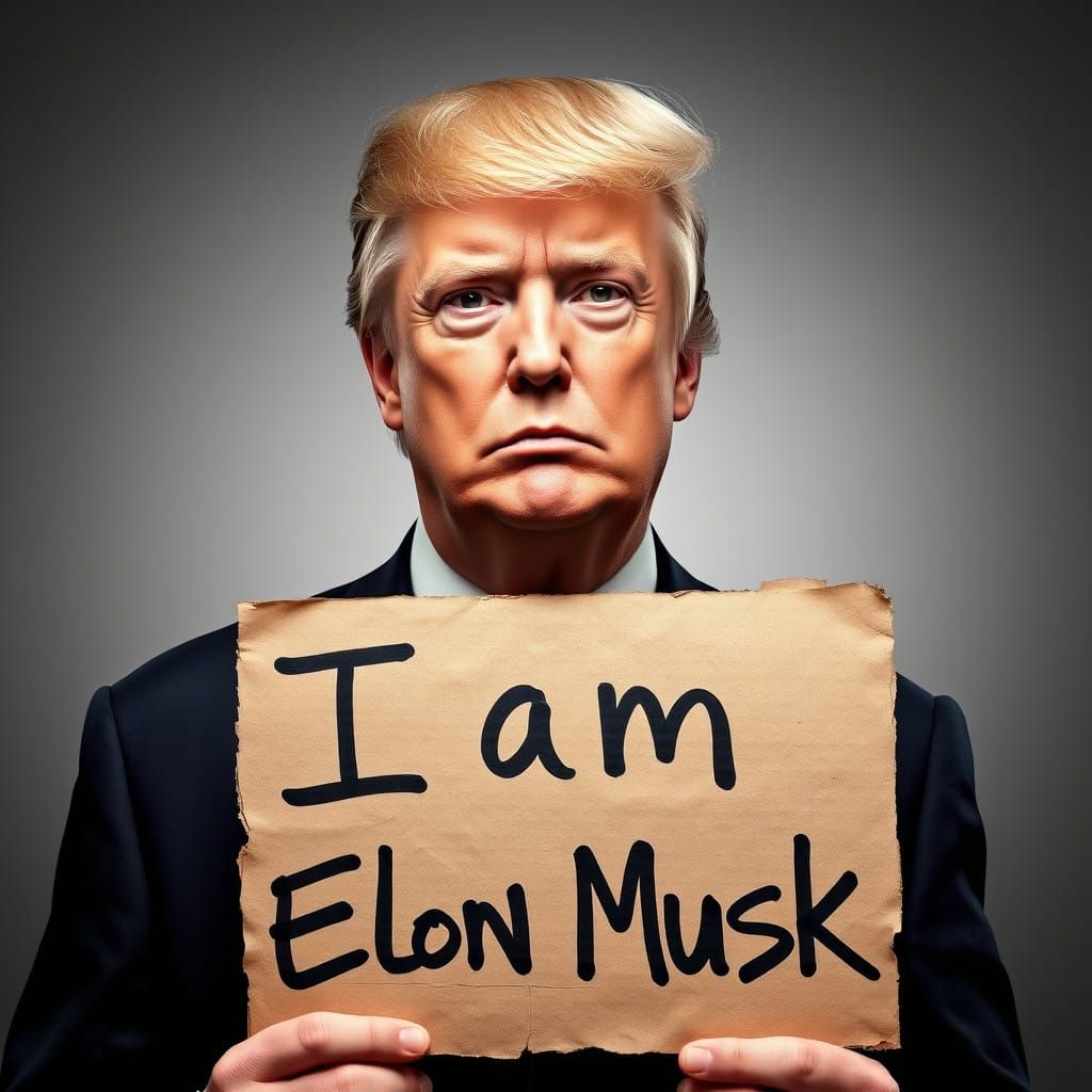 best muppet ever - Donald Trump in a Gritty, Hyperrealistic...