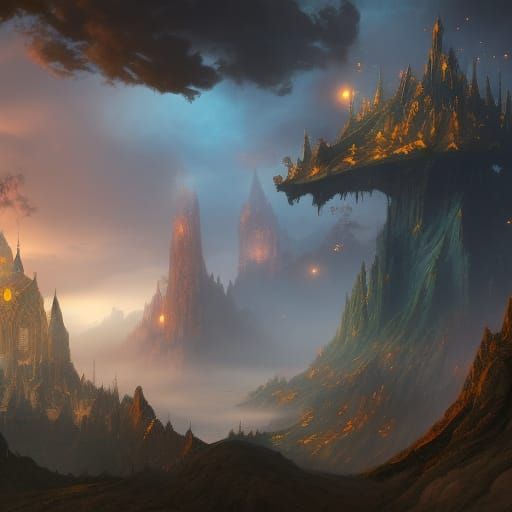 Dream school for magic - AI Generated Artwork - NightCafe Creator