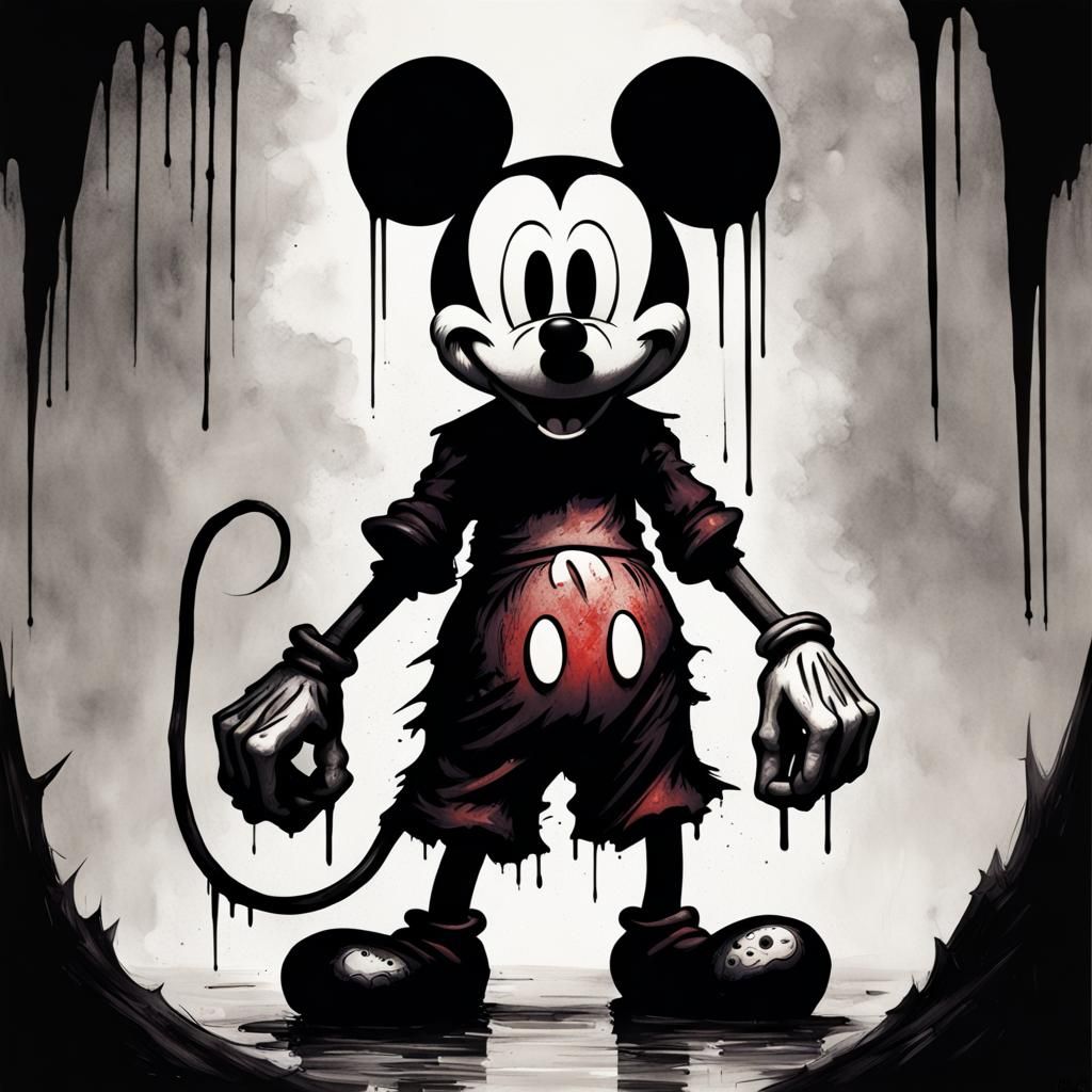 mickey variation #7 - AI Generated Artwork - NightCafe Creator