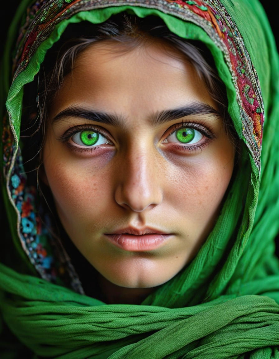 National Geographic's Famous Afghan Woman