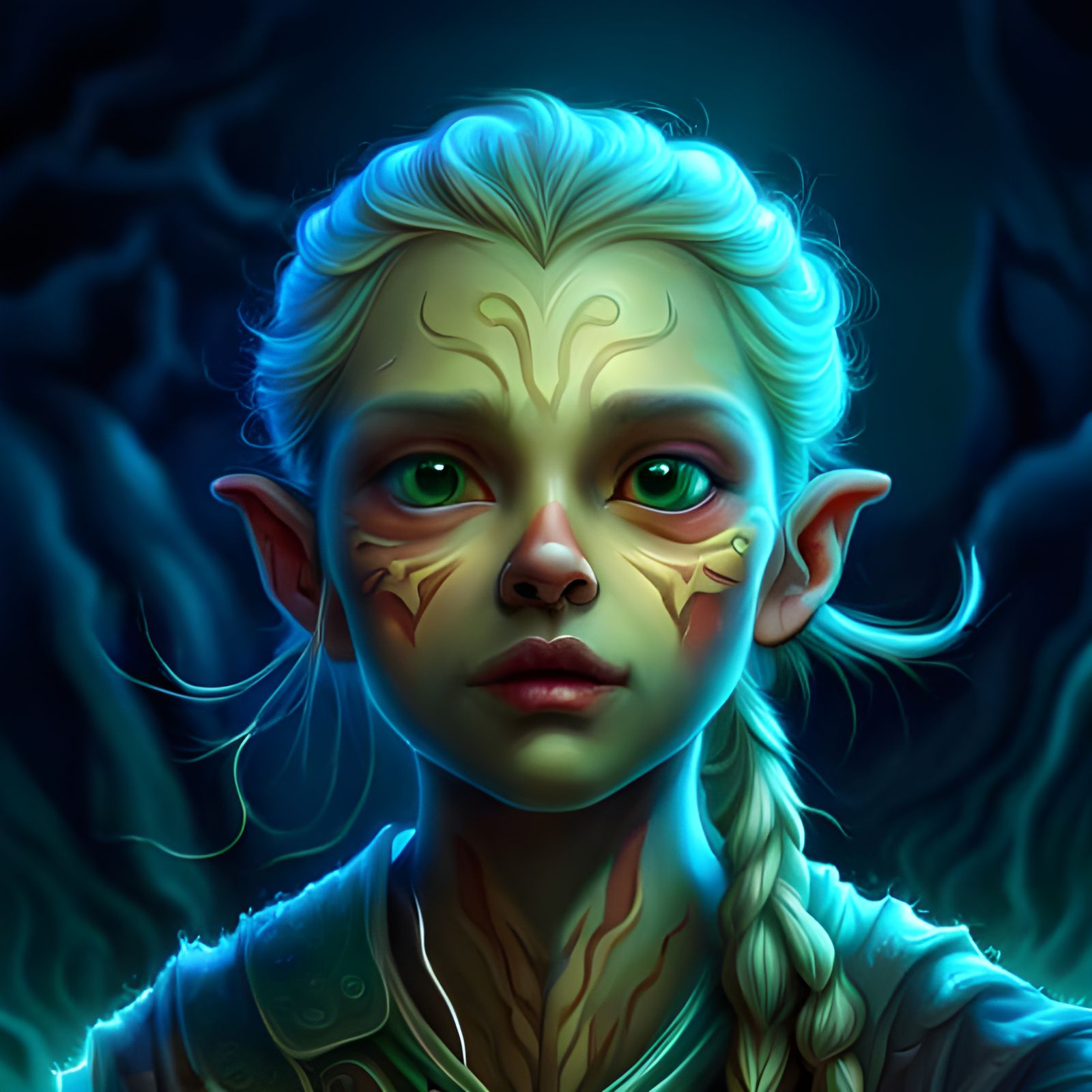 A Curious Elf Peers into Your World - AI Generated Artwork - NightCafe ...