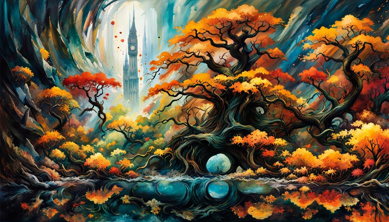 Fantastical World - AI Generated Artwork - NightCafe Creator