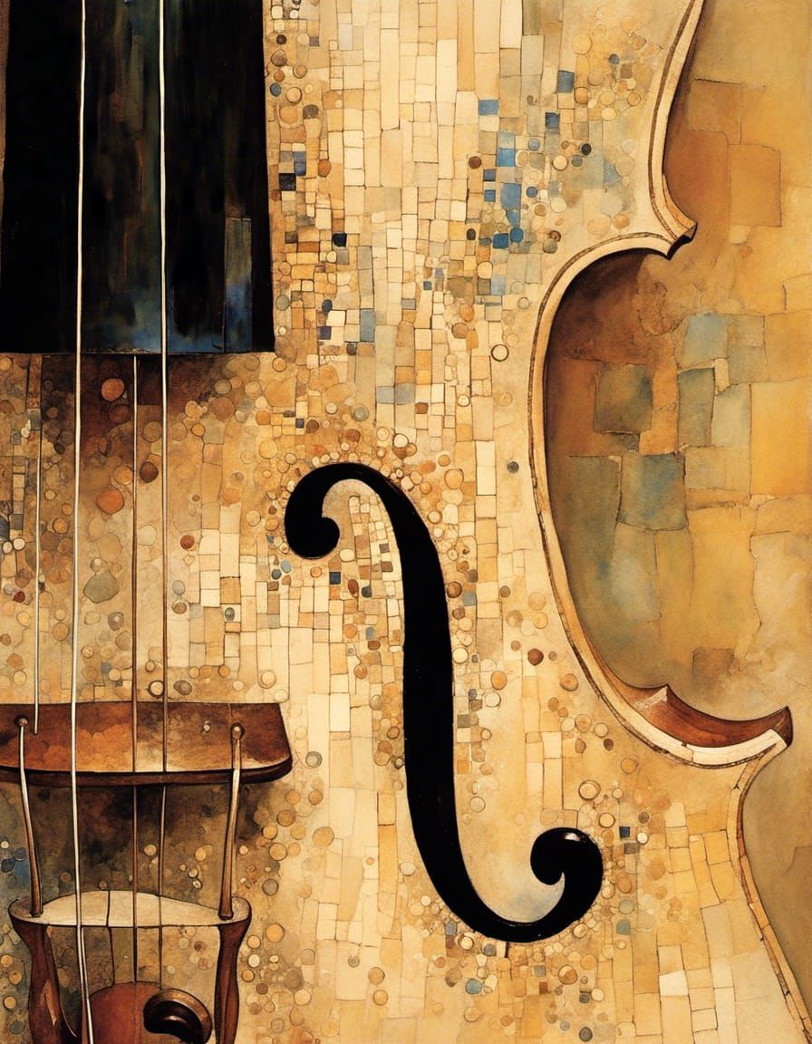 Antique Violin - AI Generated Artwork - NightCafe Creator