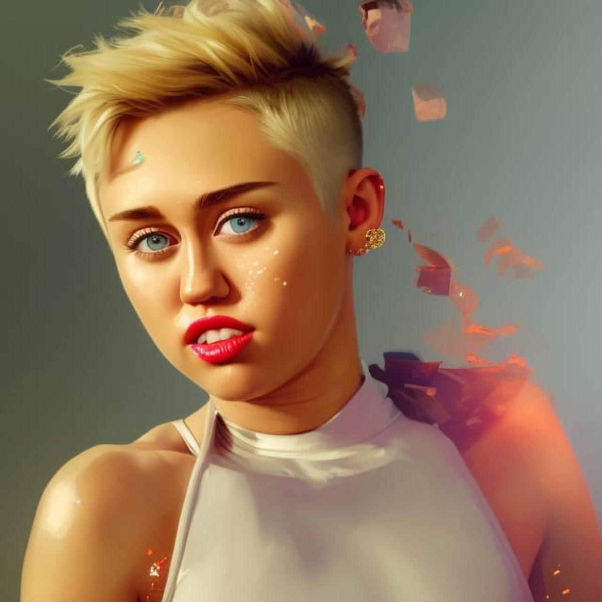 Miley Cyrus - AI Generated Artwork - NightCafe Creator